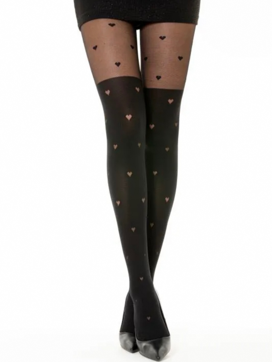 Collants 5 : Chaussettes Coeurs| Le Shopping de Laly