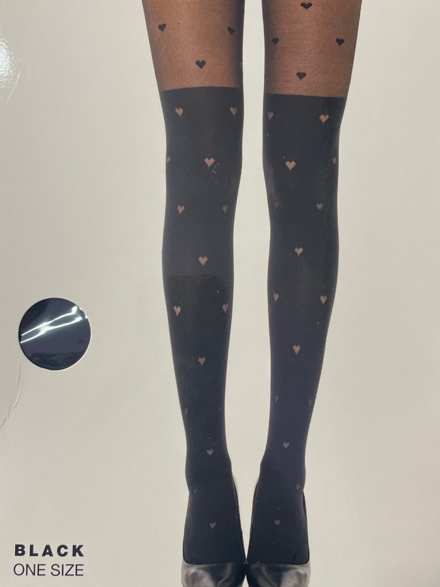 Collants 5 : Chaussettes Coeurs| Le Shopping de Laly